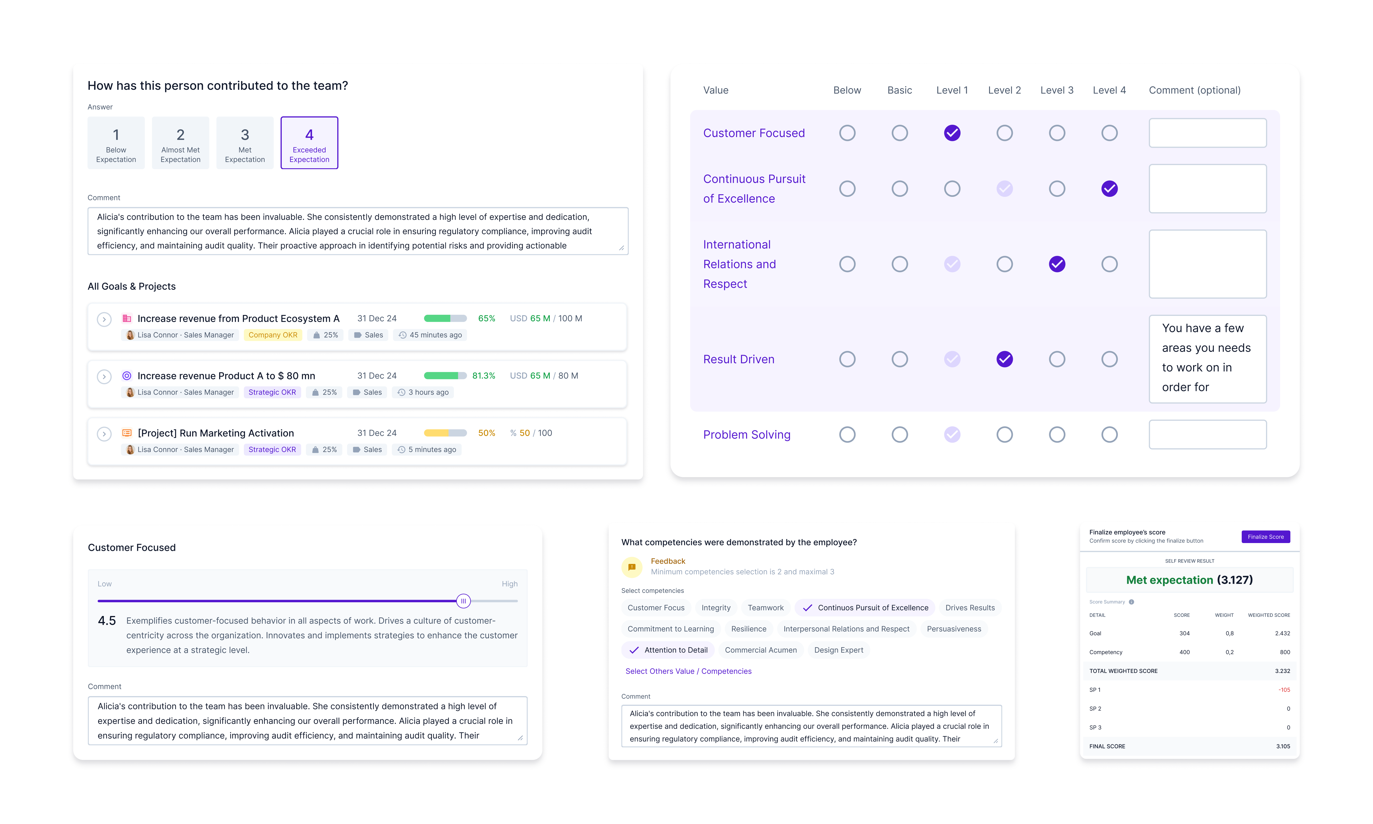 Powerful Employee Review & 360 Feedback Software