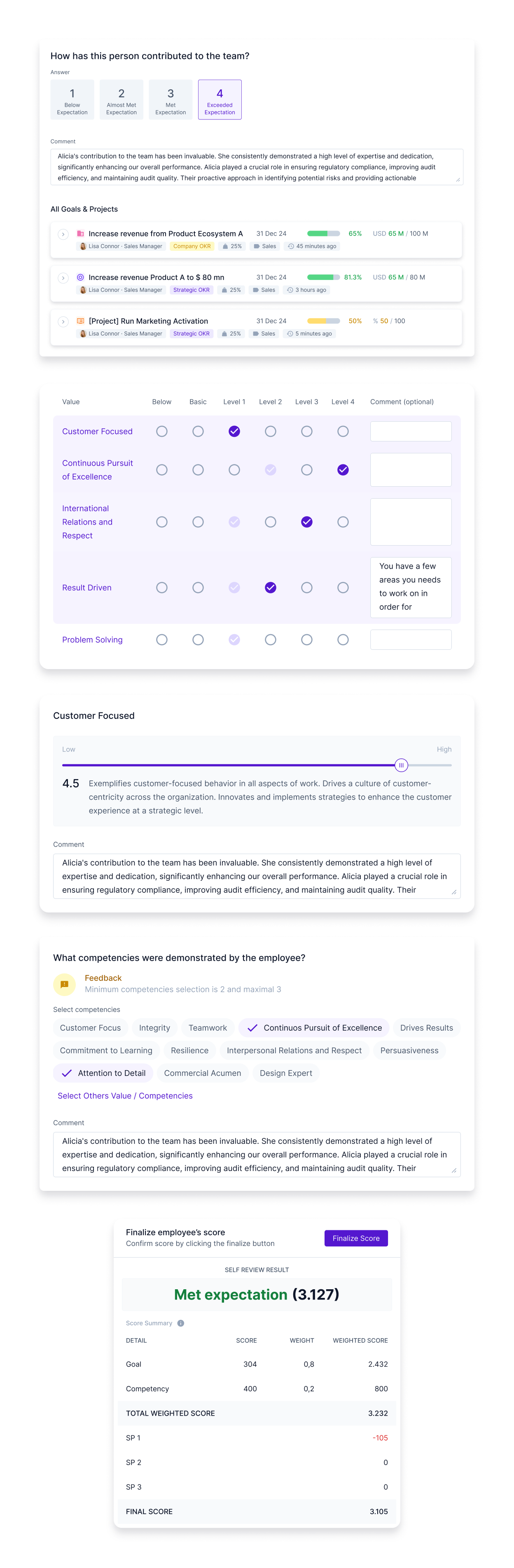 Powerful Employee Review & 360 Feedback Software